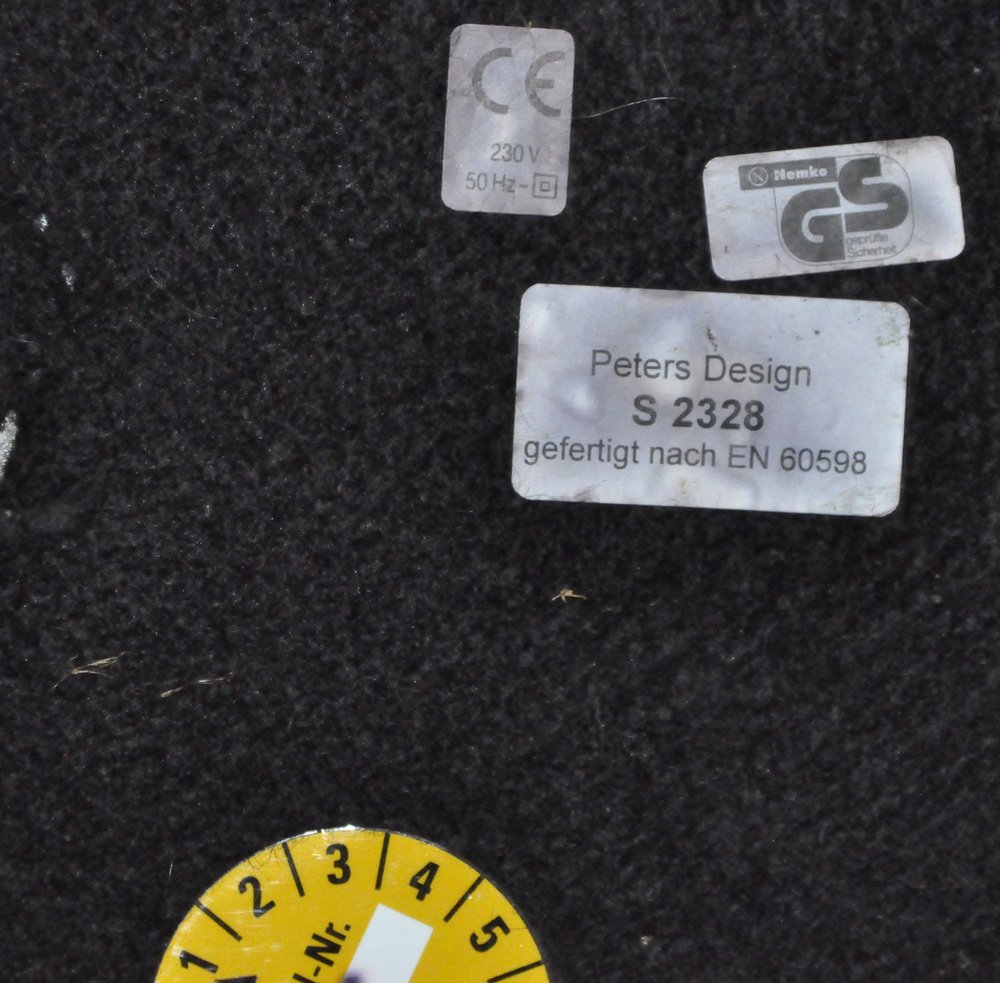 Industrial Floor Lamp from Peters Design, 1970s for sale at Pamono