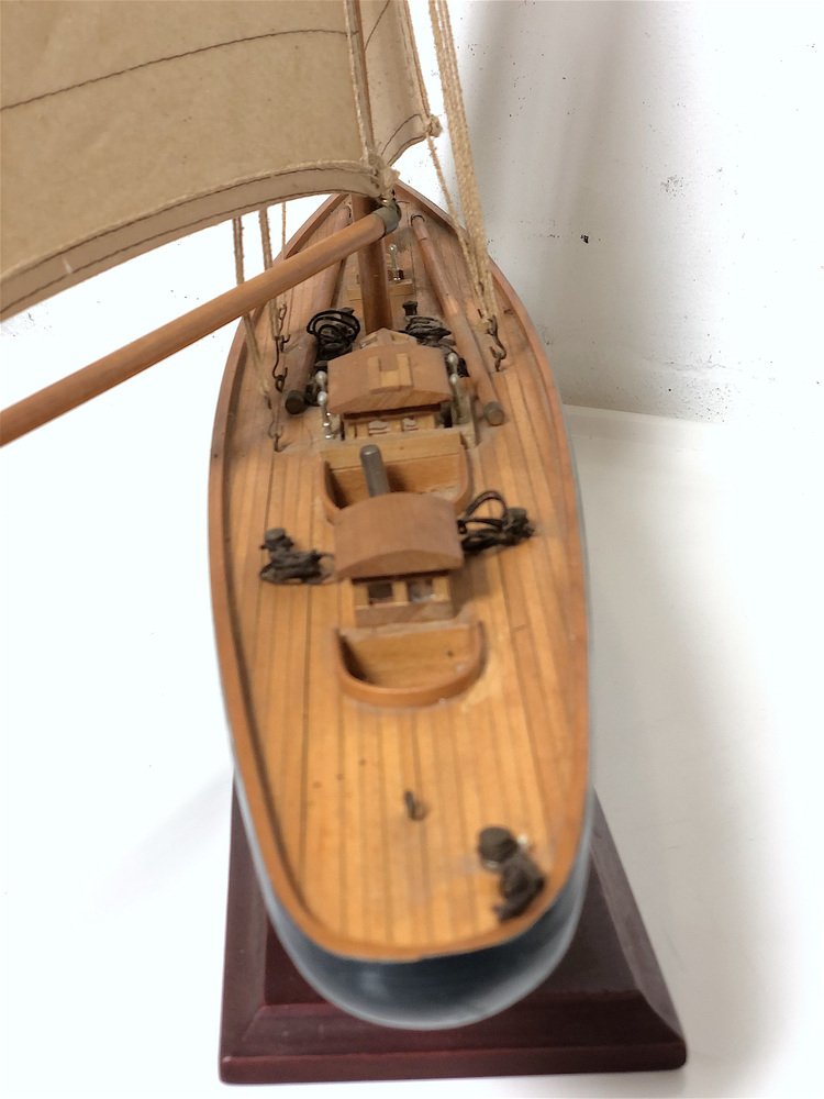 Vintage Boot aus Holz, 1970 bei Pamono kaufen