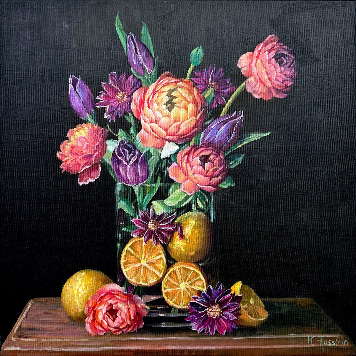 Katharina Husslein, In the Fragrant Gardens, Oil on Canvas for sale at ...