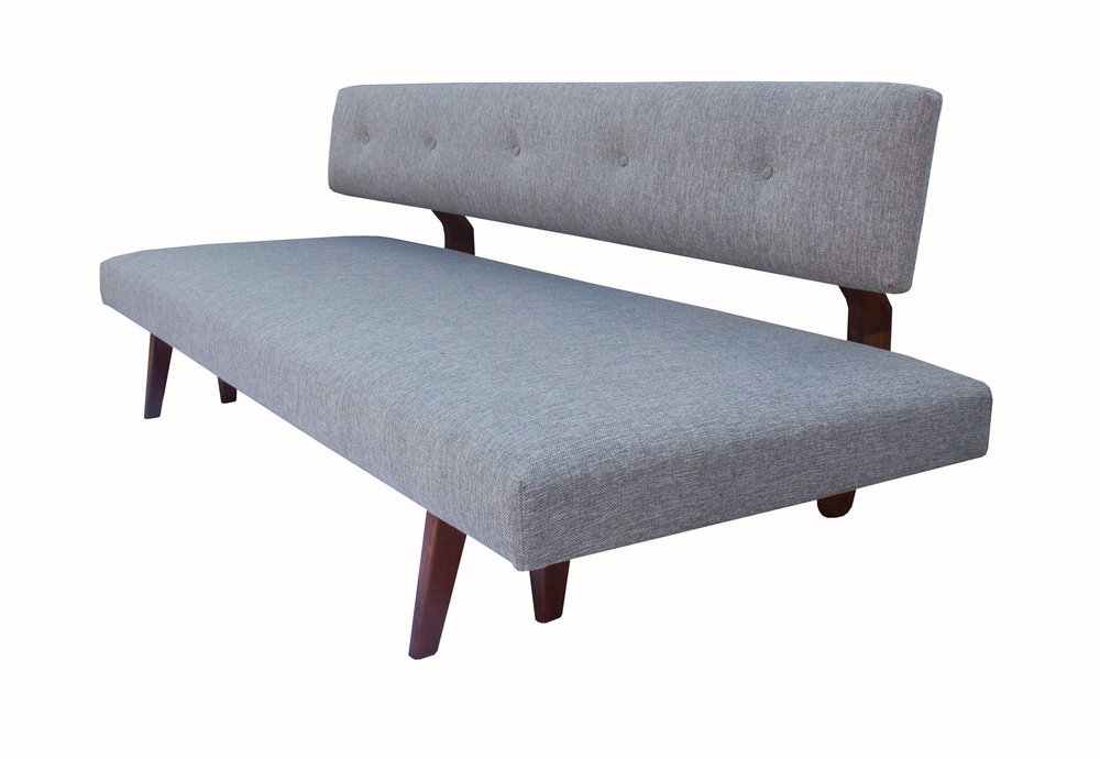 Grey Daybed by Franz Hohh, 1950s for sale at Pamono