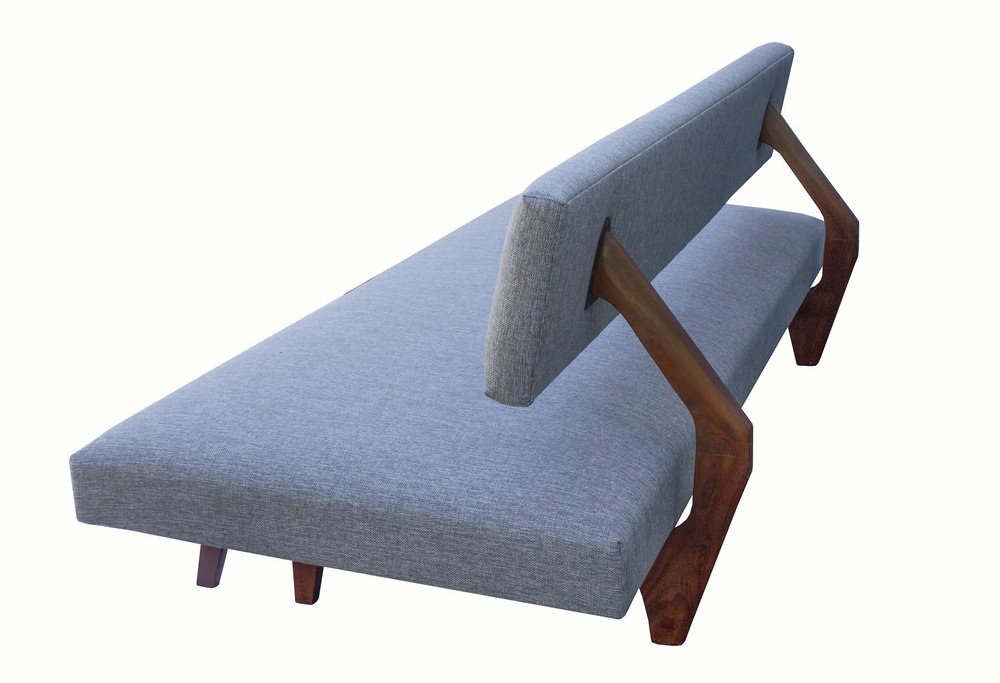 Grey Daybed by Franz Hohh, 1950s for sale at Pamono