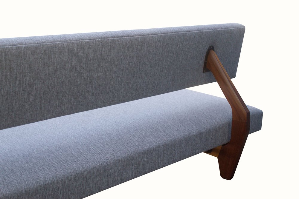 Grey Daybed by Franz Hohh, 1950s for sale at Pamono