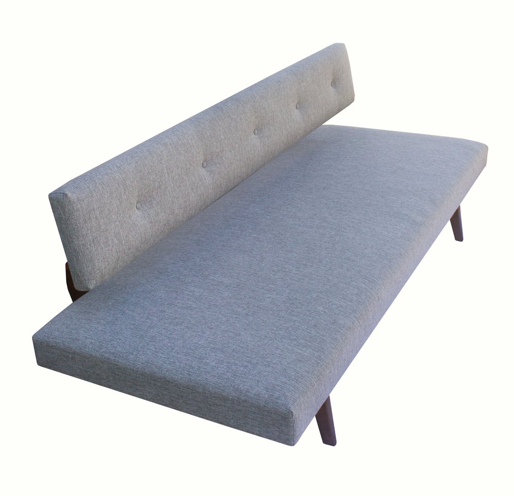 Grey Daybed by Franz Hohh, 1950s for sale at Pamono