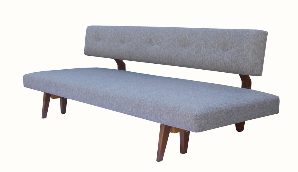Grey Daybed by Franz Hohh, 1950s for sale at Pamono