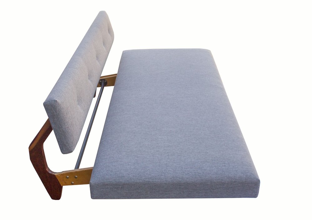 Grey Daybed by Franz Hohh, 1950s for sale at Pamono