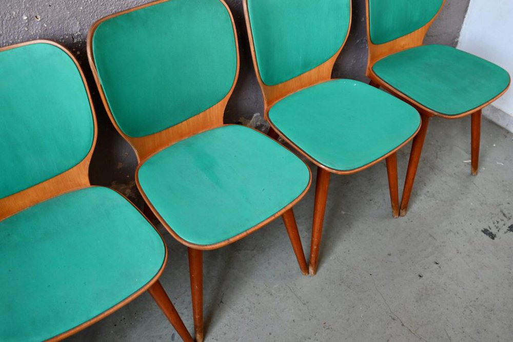 800G Series Chairs by Max Bill for Baumann, 1955, Set of 6 for sale at ...