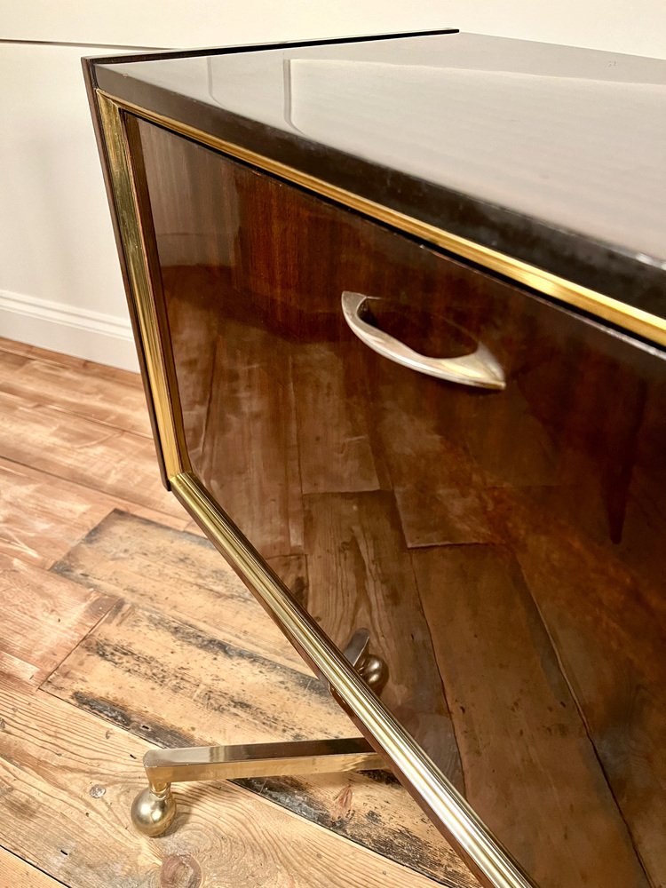 Meuble Mid-Century en Palissandre et Formica en Érable, 1970s en vente ...