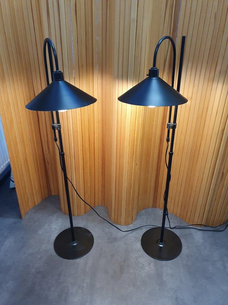 Adjustable Floor Lamps, Set of 2 for sale at Pamono