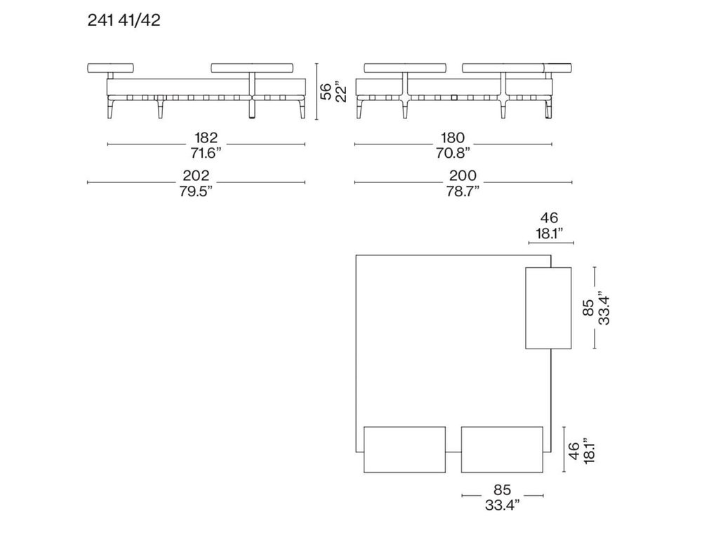 Prive Steel and Leather Sofa by Philippe Starck for Cassina for sale at ...