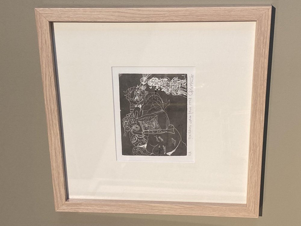 Gilbert Portanier, Composition, Etching, Framed for sale at Pamono