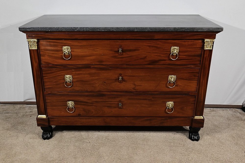 Antique Commode in Mahogany, 1800s for sale at Pamono