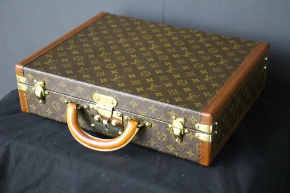 Monogram Briefcase from Louis Vuitton, 1980s for sale at Pamono