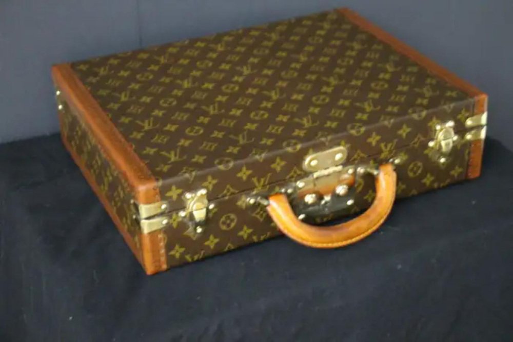Monogram Briefcase from Louis Vuitton, 1980s for sale at Pamono
