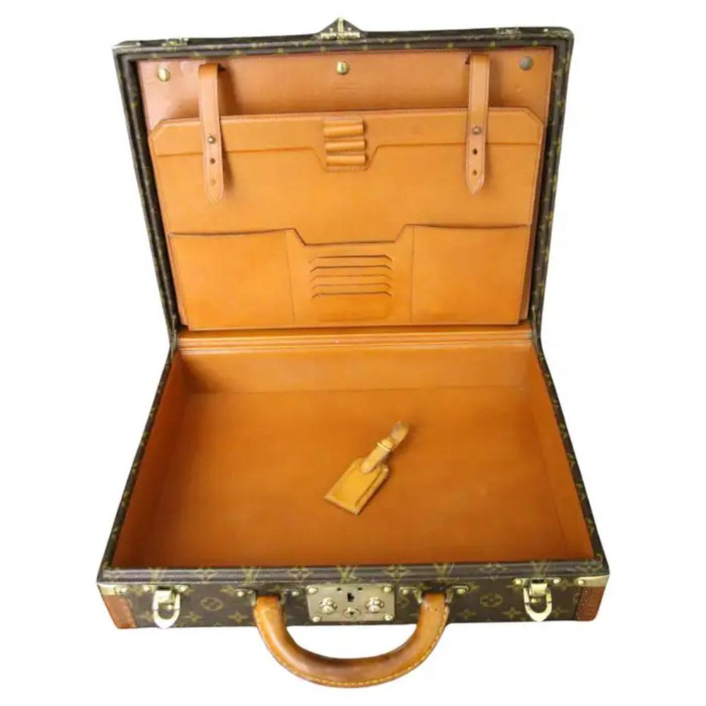 Monogram Briefcase from Louis Vuitton, 1980s for sale at Pamono