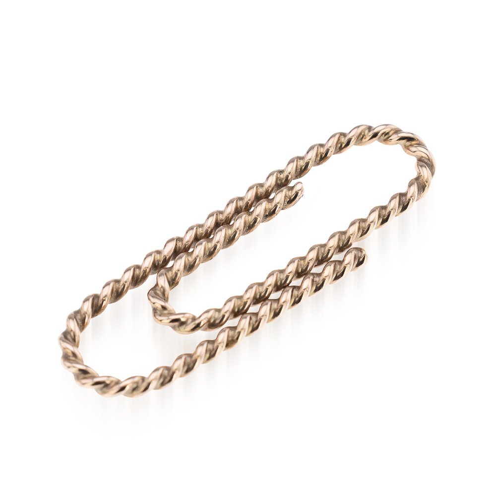 9 Karat Gold Paper or Money Clip, London, 1974 for sale at Pamono