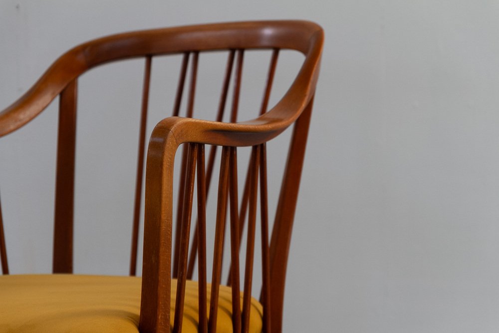 Art Deco Swedish Armchair, 1940s for sale at Pamono