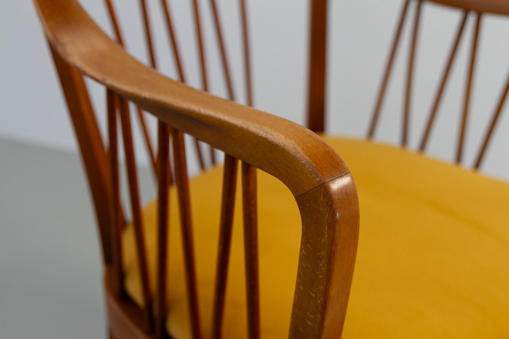 Art Deco Swedish Armchair, 1940s for sale at Pamono