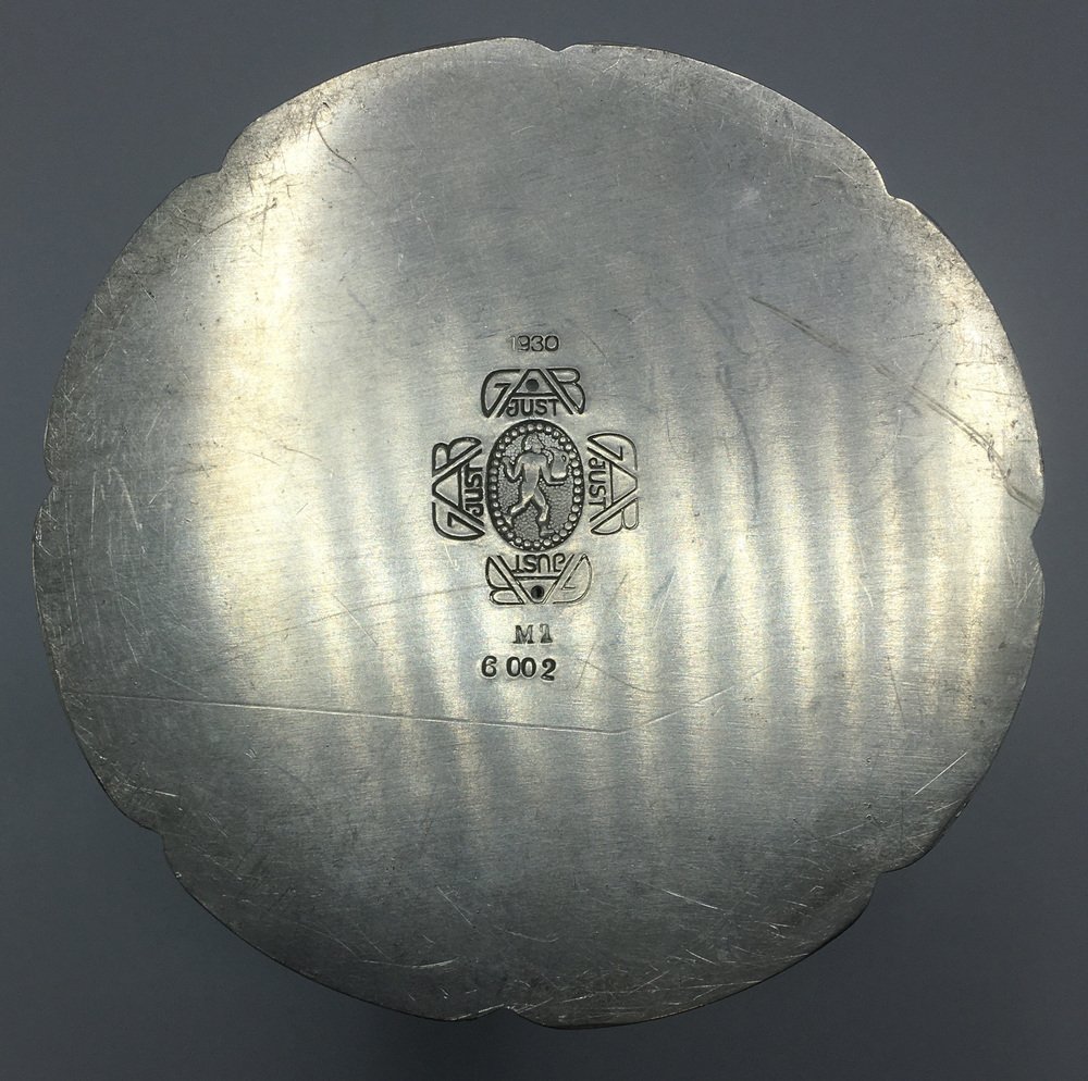 Kerzenhalter von Ib Just Andersen für Gab, 1930, 2er Set bei Pamono kaufen