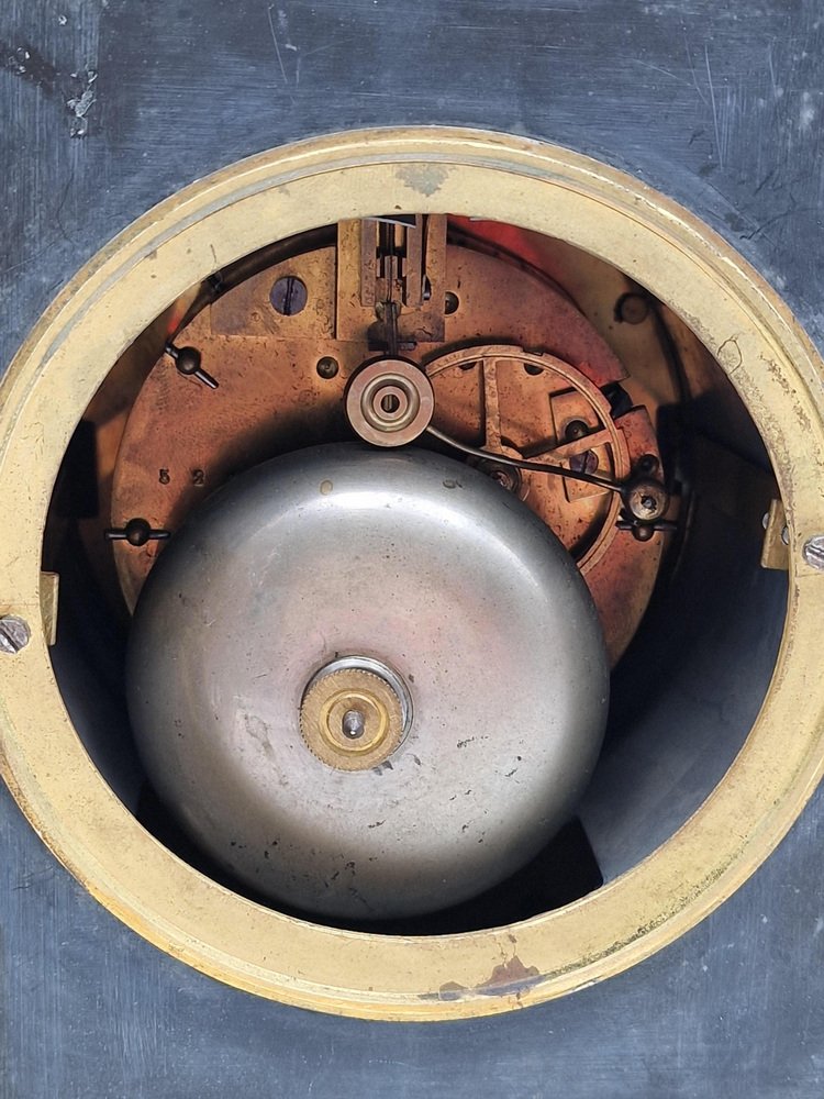 French Marble Pendulum Clock for sale at Pamono