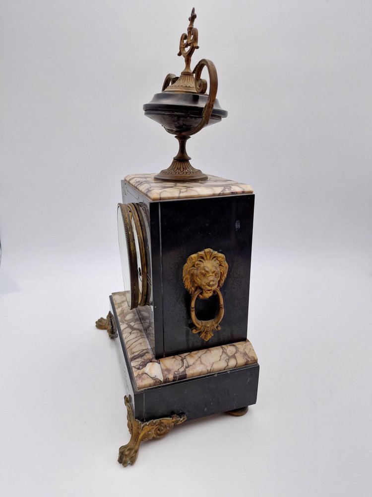 French Marble Pendulum Clock for sale at Pamono