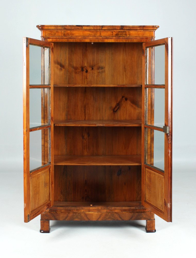 Antique Biedermeier Bookcase, 1830s for sale at Pamono