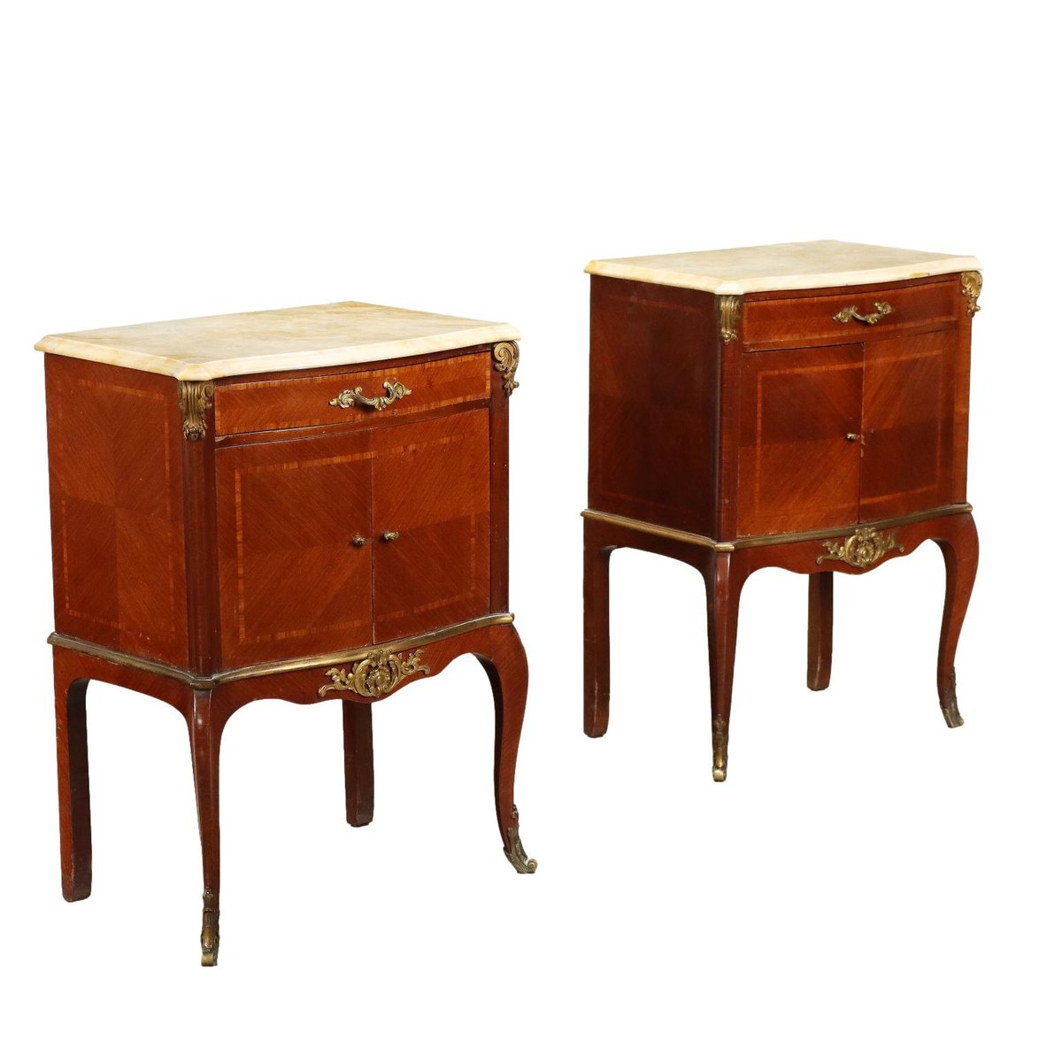 Vintage Bedside Tables, Set of 2 for sale at Pamono