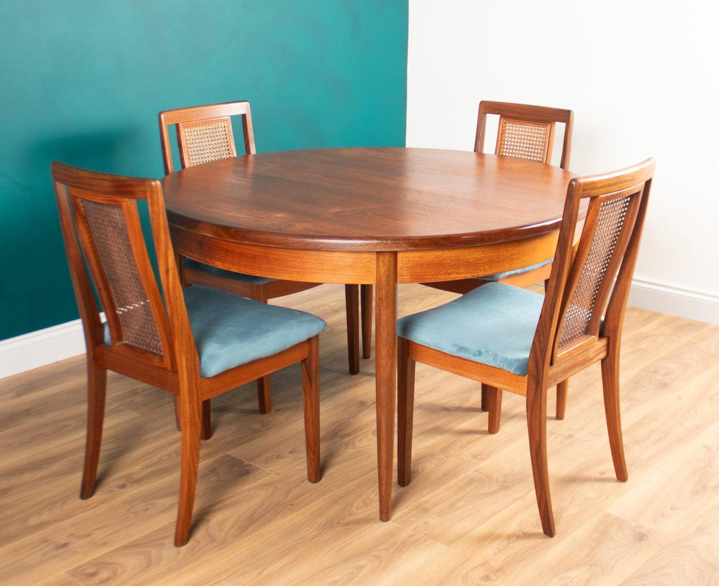 Fresco Dining Table and Chairs in Teak by Victor Wilkins for G-Plan ...
