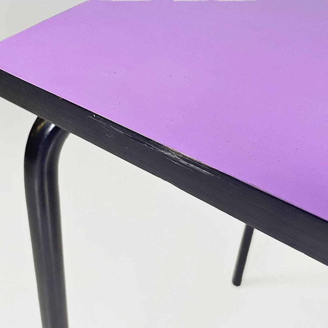 Modern Italian Bar Tables with Hexagonal Plan in Formica Lilla, 1960s ...