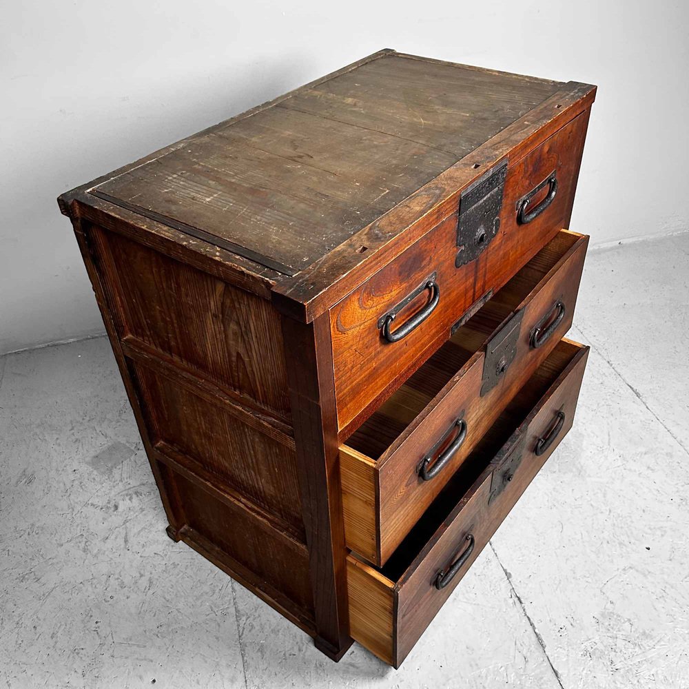 Meiji Tansu Chest of Drawers, Japan, 1890s for sale at Pamono