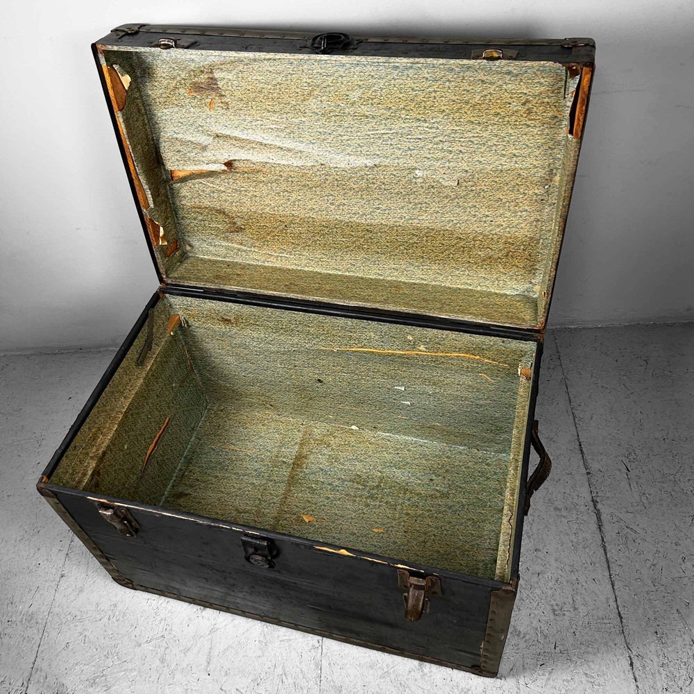Antique Japanese Travel Chest, 1930s for sale at Pamono
