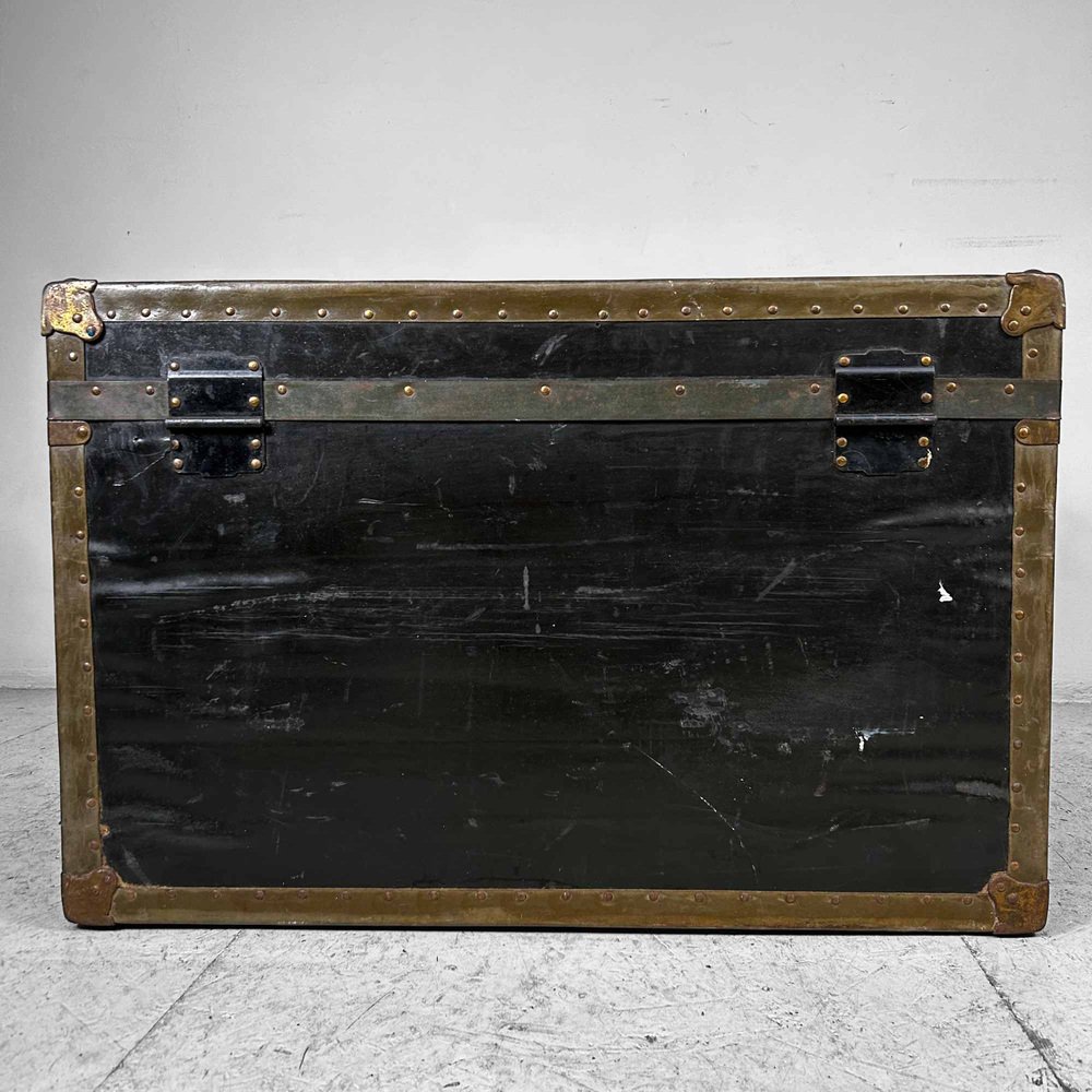 Antique Japanese Travel Chest, 1930s for sale at Pamono