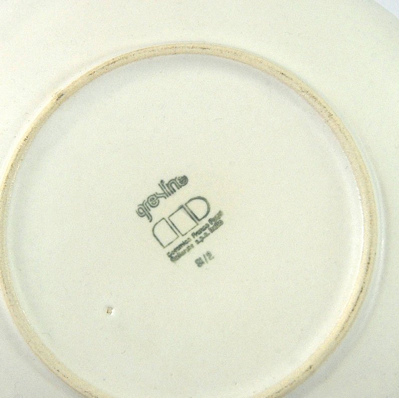 Italian Ceramic Gresline Pot Ambrogio Pozzi from Franco Pozzi, 1960s ...