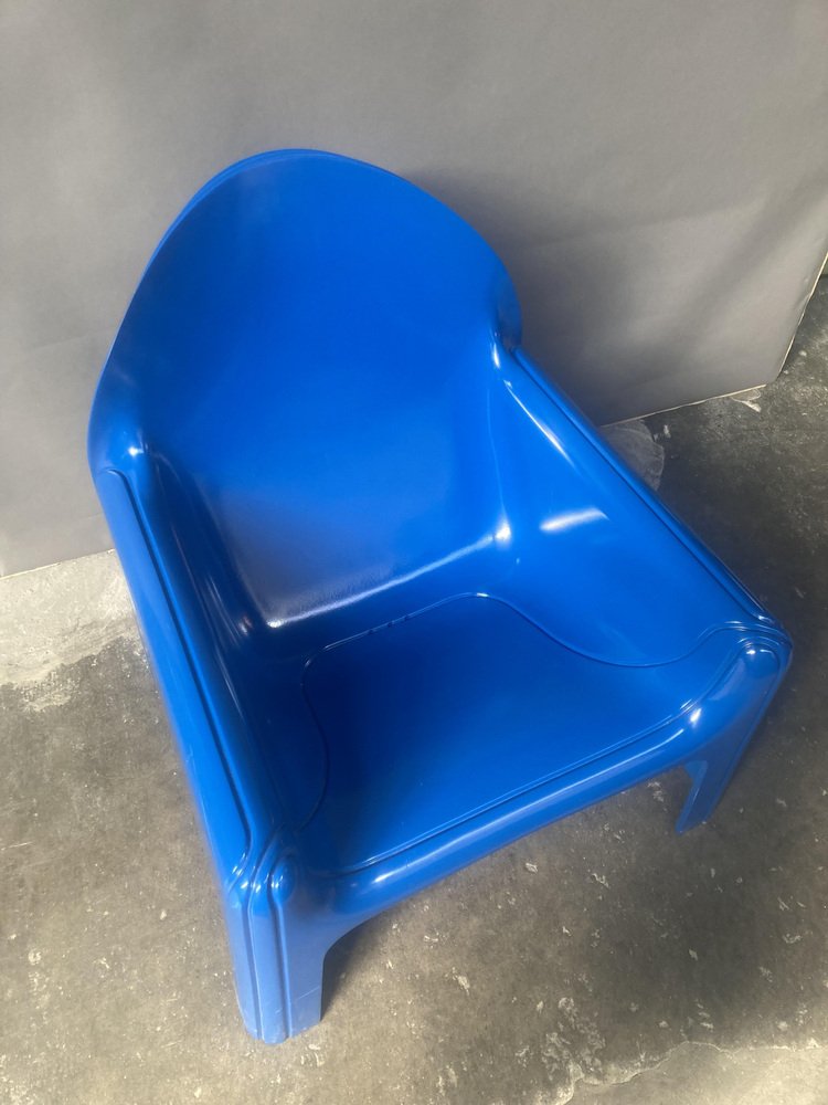 Blue Model 4794 Armchair by Gae Aulenti for Kartell, 1974 for sale at ...