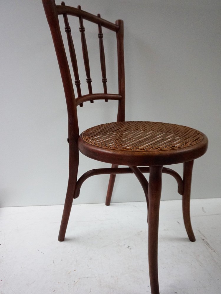 Chaises de Salle à Manger No. 66 de Thonet, Vienne, Autriche, 1910s, Set de 4 en vente sur Pamono