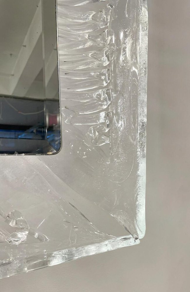 Mid-Century Modern Lightning Glass Mirror from Mazzega, 1960s for sale ...