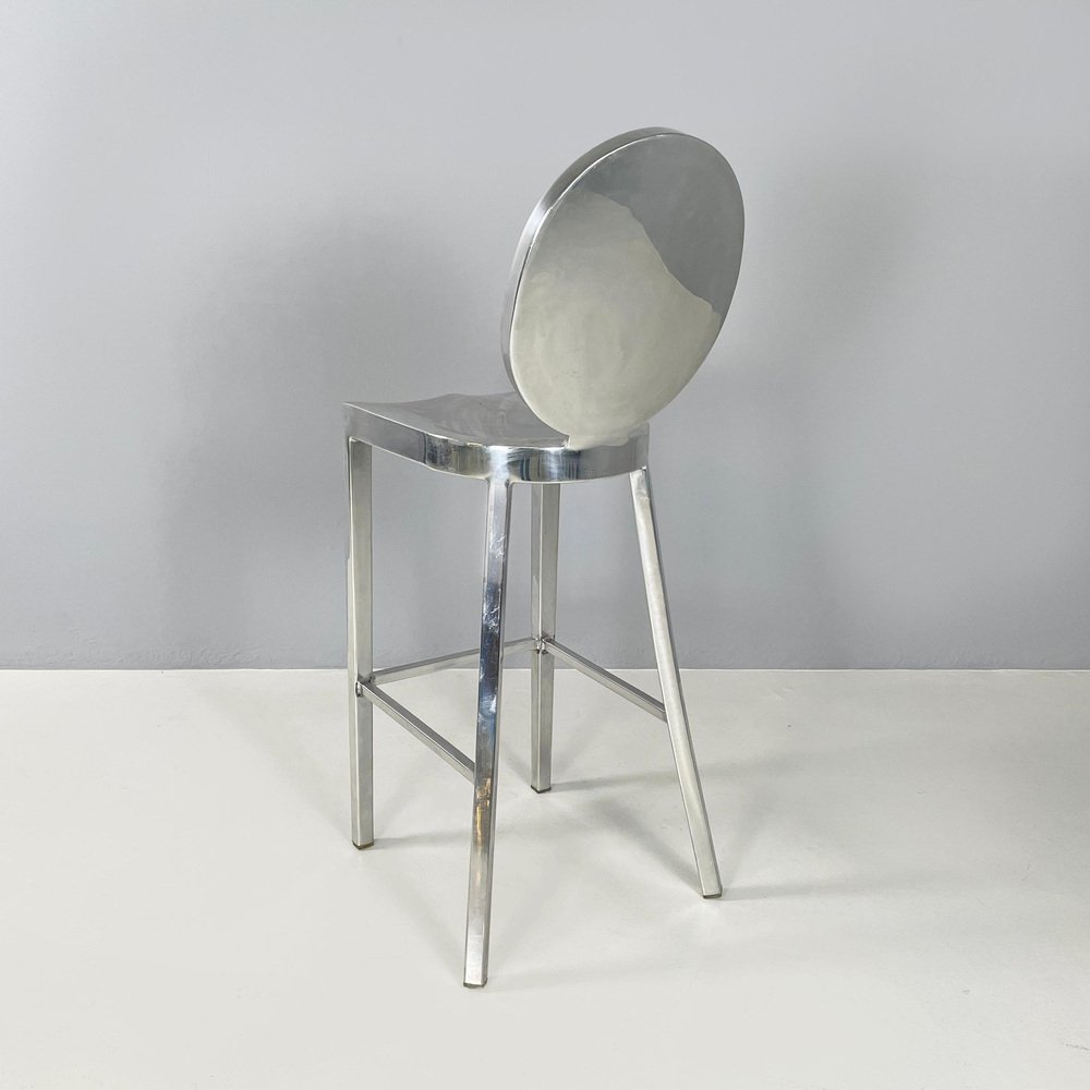 Italian Modern Aluminum High Bar Stool Model Kong by Philippe Starck for Emeco, 2000s for sale ...