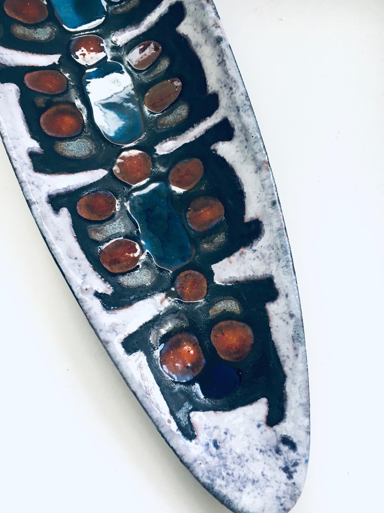 Art Ceramic Surfboard Bowl Dish by Rogier Vandeweghe for Perignem ...