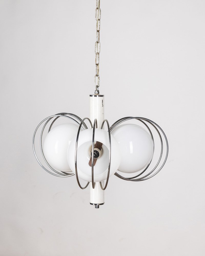 Vintage Italian Hanging Light, 1970s for sale at Pamono