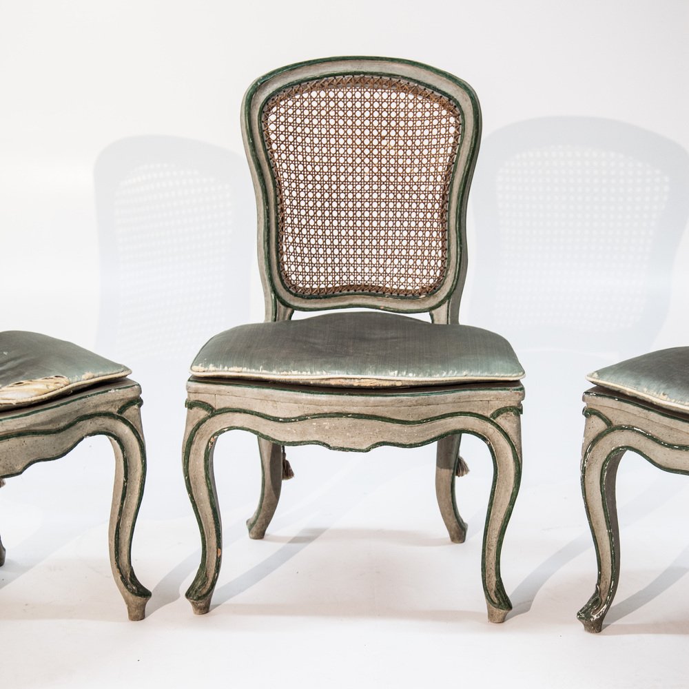 Louis Quinze Chairs, 1700s, Set of 3 for sale at Pamono