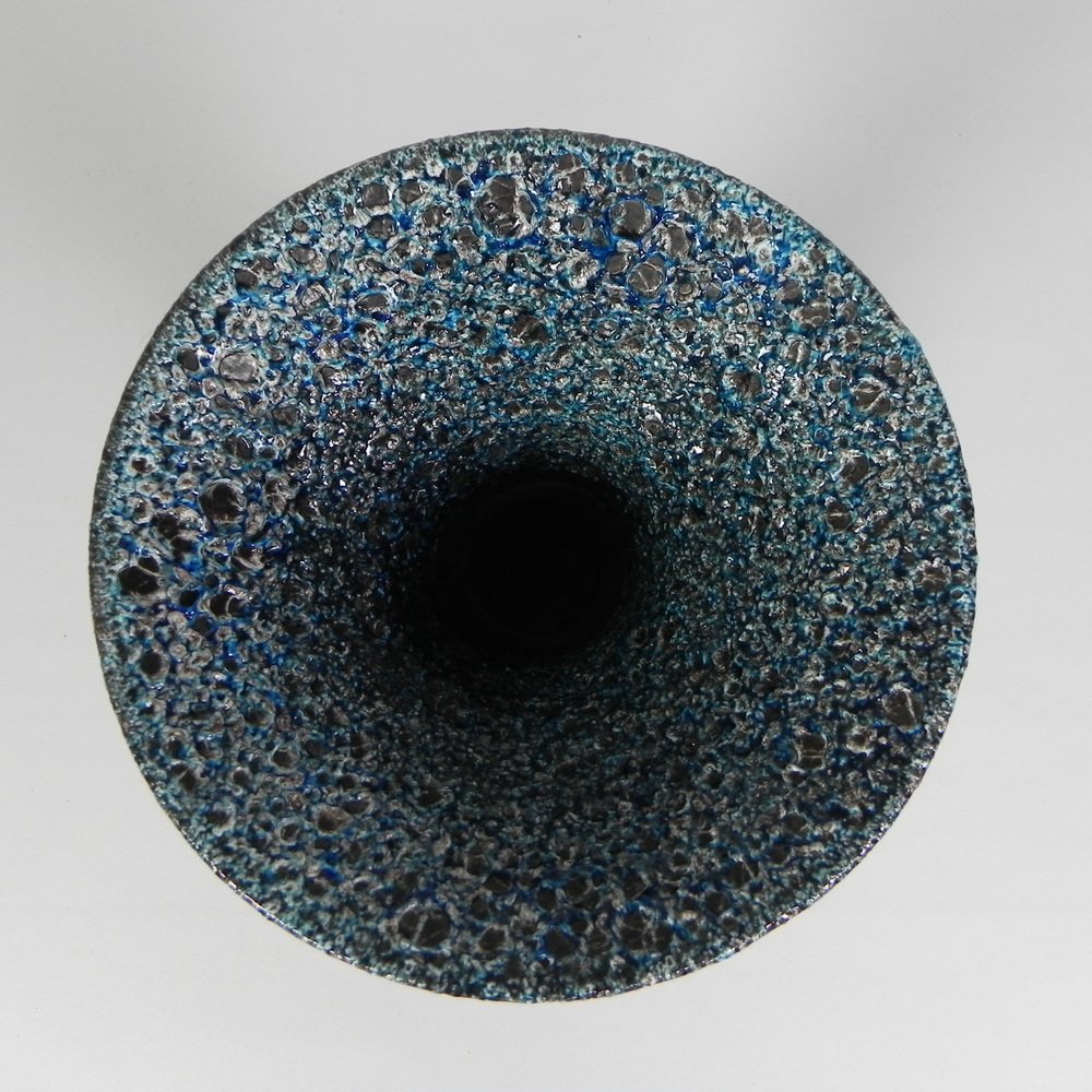 Vintage Fat Lava Vase, 1950s for sale at Pamono