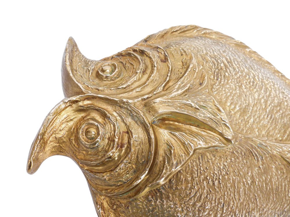 Bronze Fish Wall Sculpture by Chrystiane Charles for Maison Charles ...