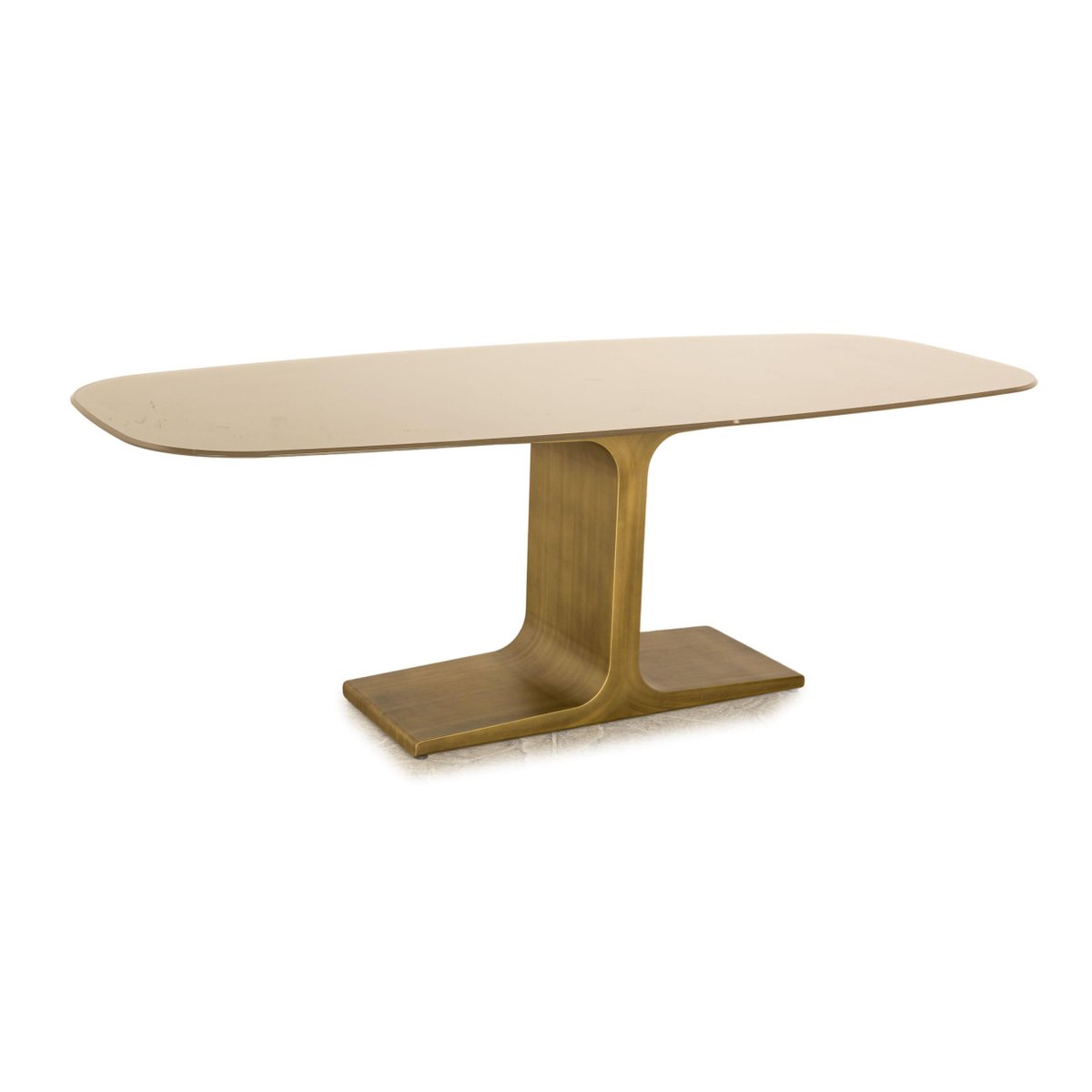 Italian Palace Shaped Glass Dining Table for sale at Pamono
