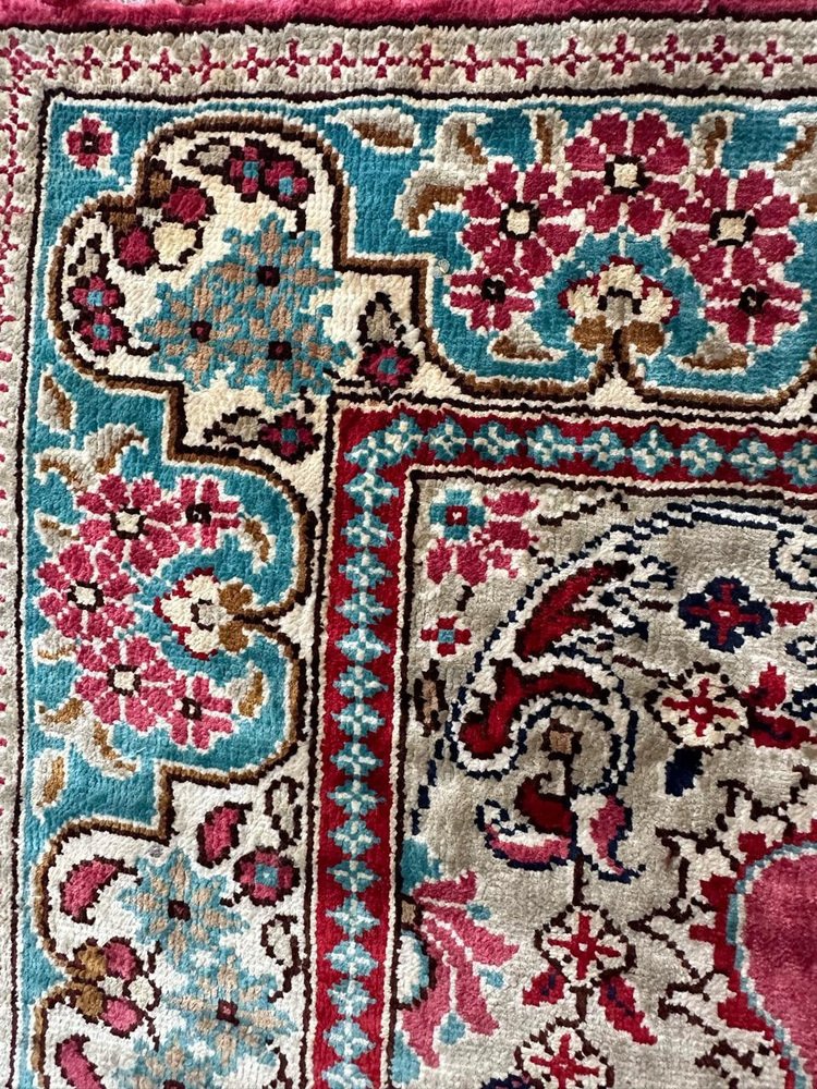 Vintage Turkish Silk Istanbul Rug, 2000s for sale at Pamono
