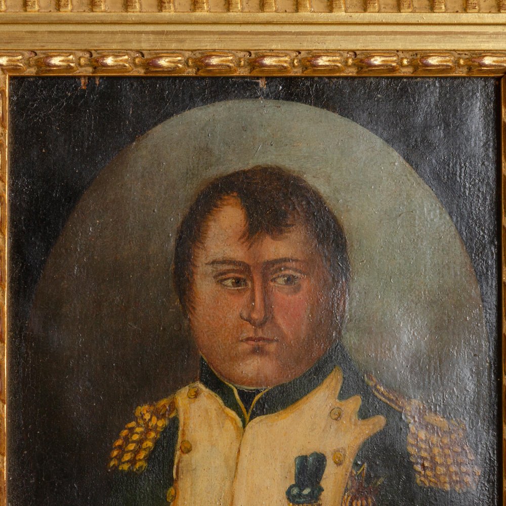 Napoleon Bonaparte Portrait, Ölgemälde, 19. Jh., gerahmt bei Pamono kaufen