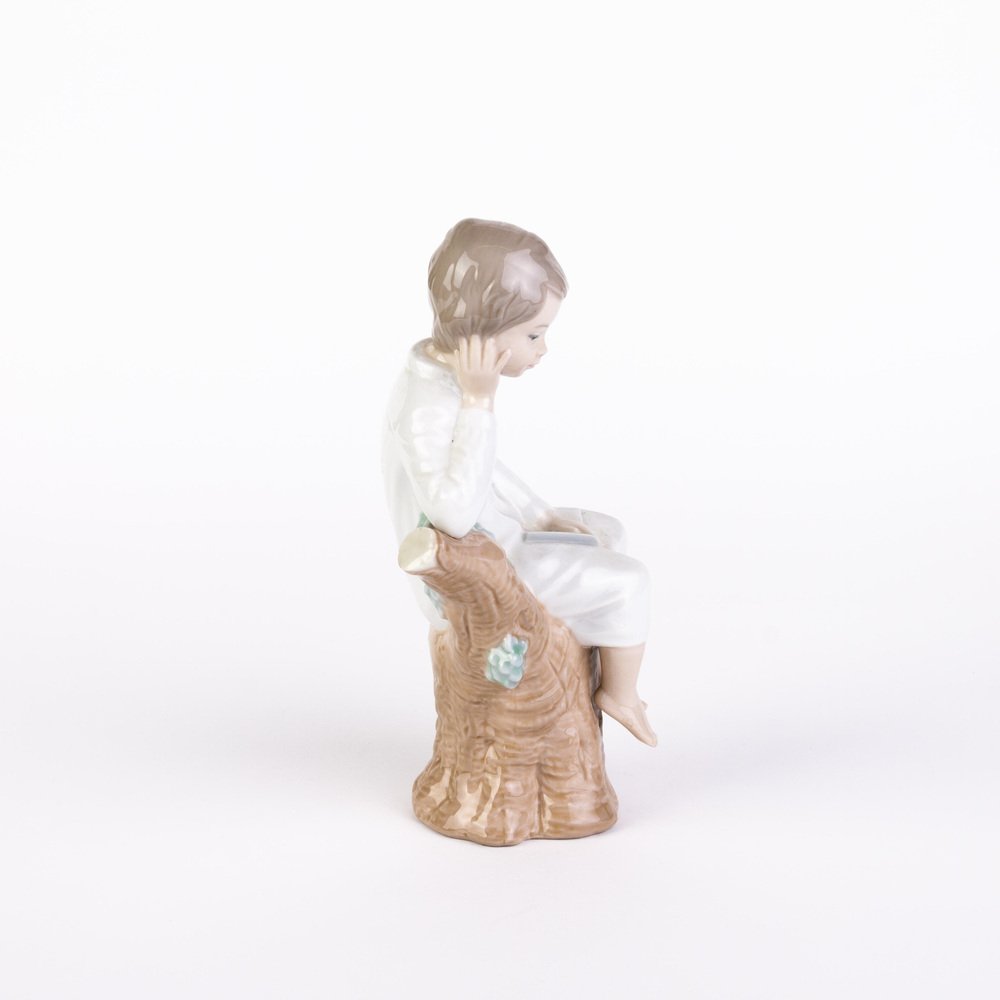 Model 4876 Thinker Little Boy Figure in Porcelain from Lladro for sale ...