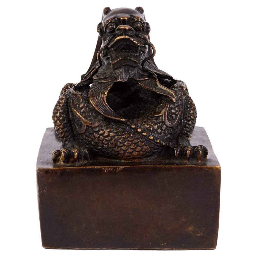 Large Chinese Qing Dynasty Bronze Dragon for sale at Pamono Large Chinese Qing Dynasty Bronze Dragon for sale at Pamono