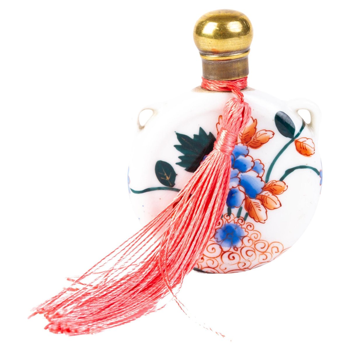 Chinese Porcelain Hand Painted Snuff Bottle for sale at Pamono