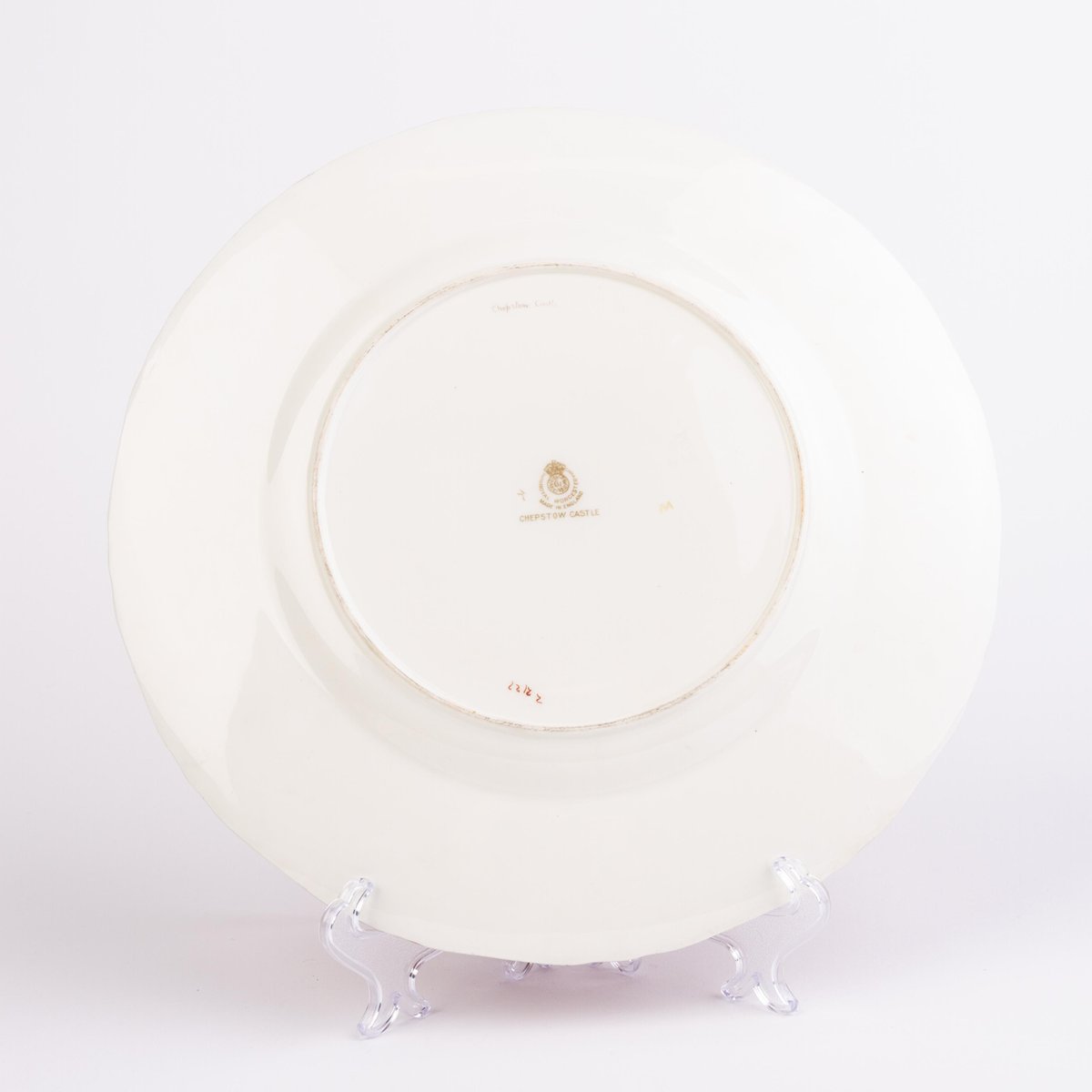 Fine Porcelain Plate Depicting Castle from Royal Worcester for sale at ...