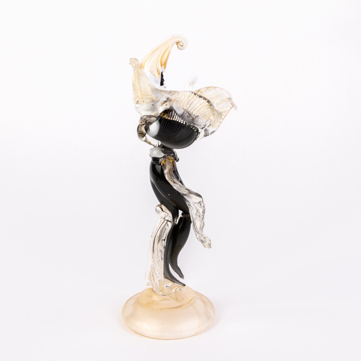 Venetian Murano Glass Sculpture Dancer for sale at Pamono