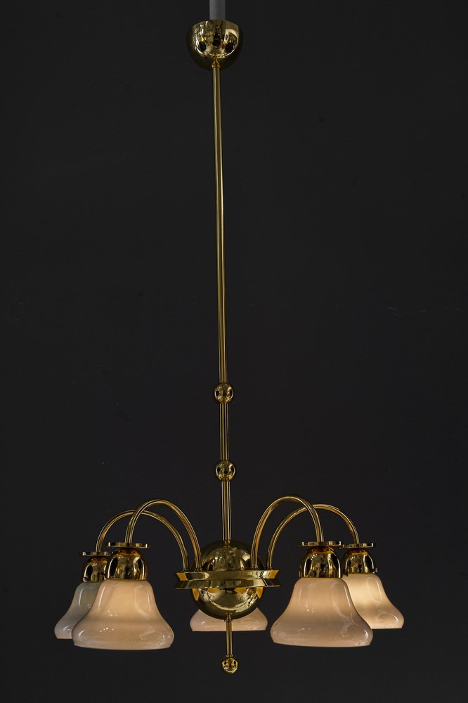 Art Deco Chandelier, Vienna, 1920s for sale at Pamono